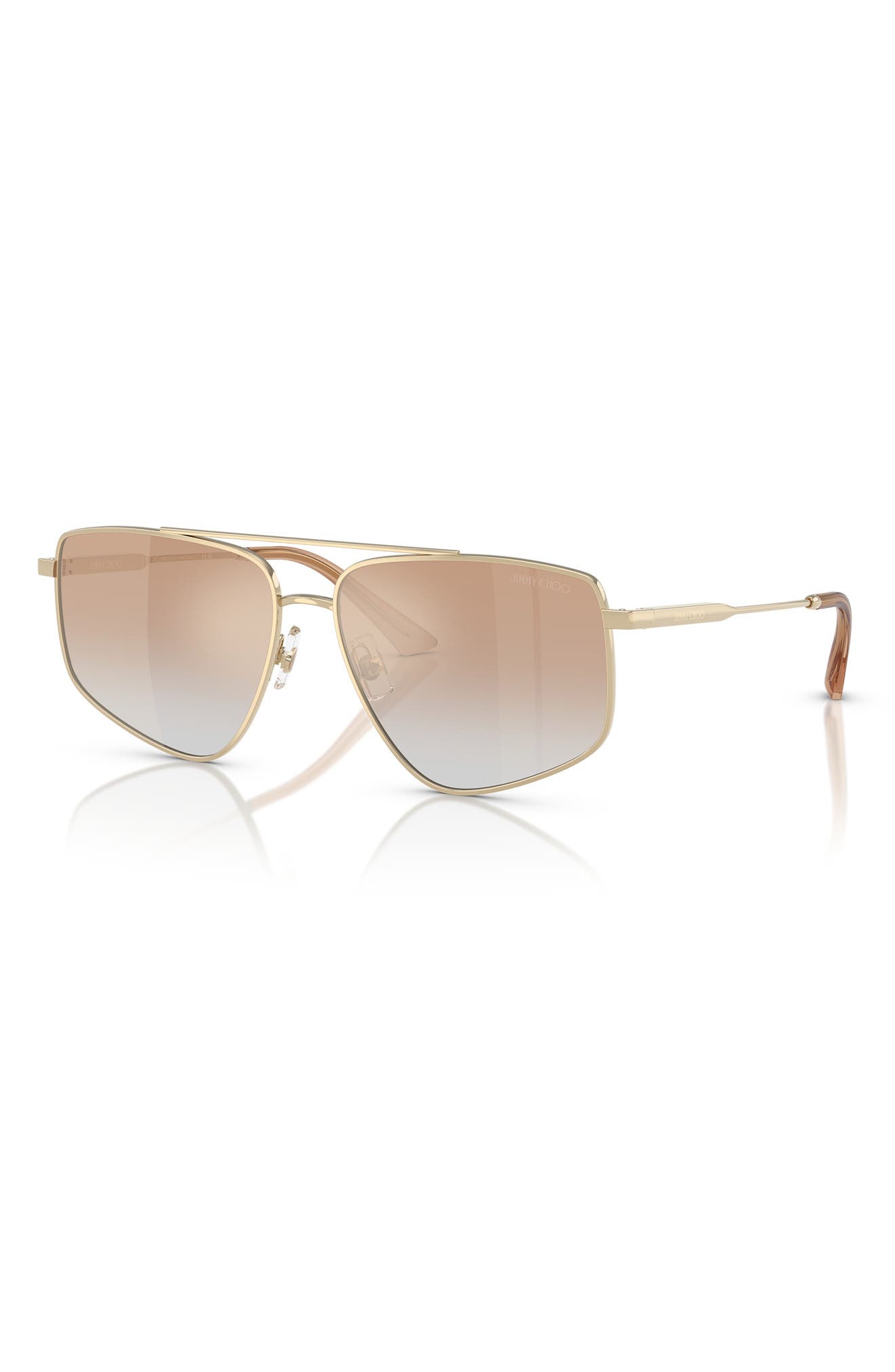 Jimmy Choo 58mm Pilot Sunglasses | Nordstrom