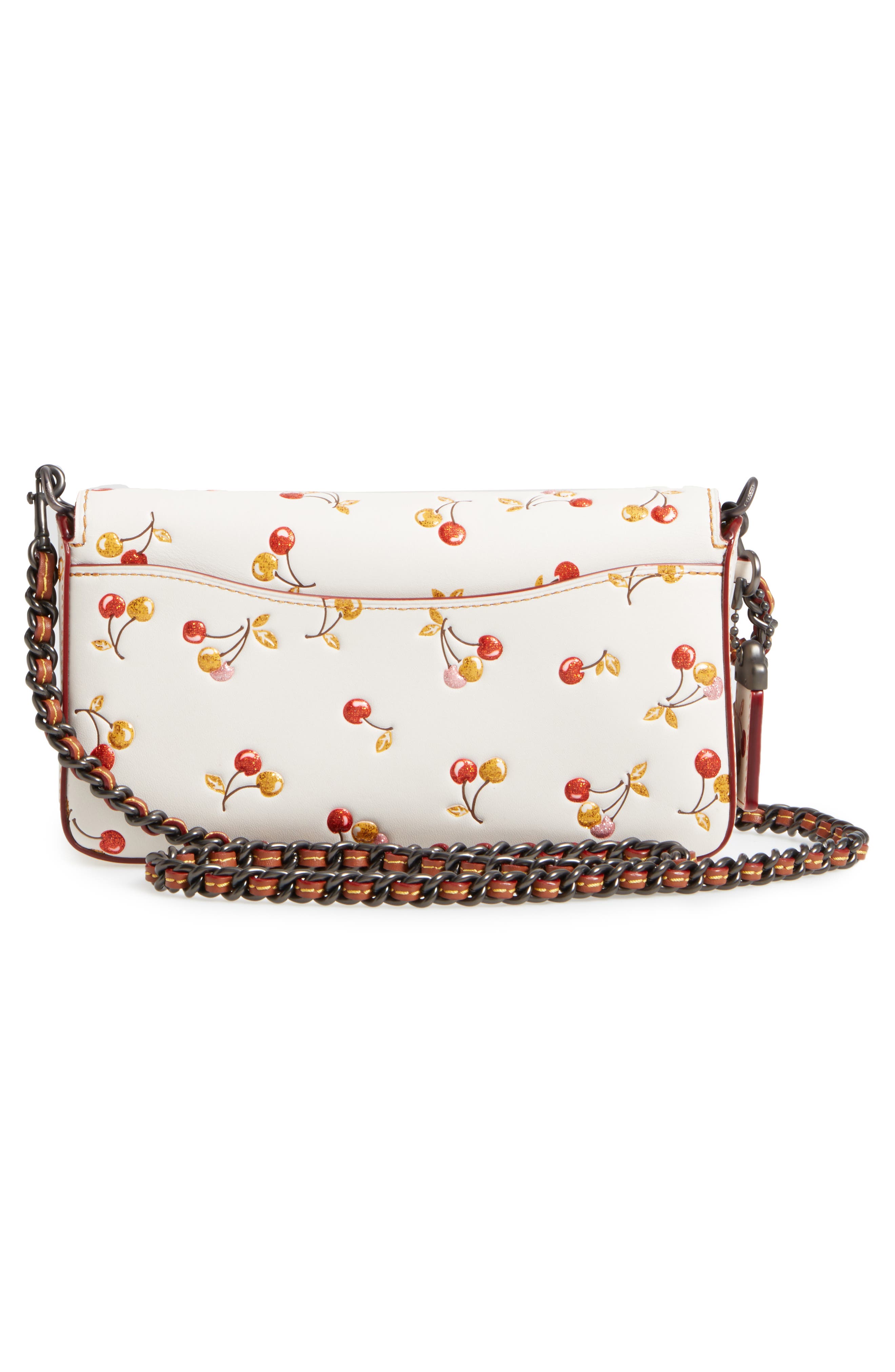 COACH 1941 Cherries Dinky Leather Crossbody Bag | Nordstrom