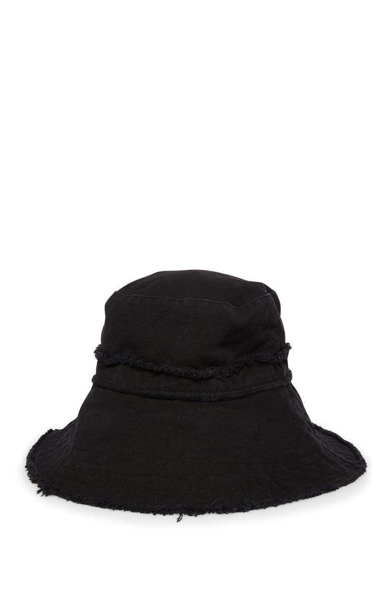 Steve Madden Frayed Canvas Bucket Hat | Nordstromrack