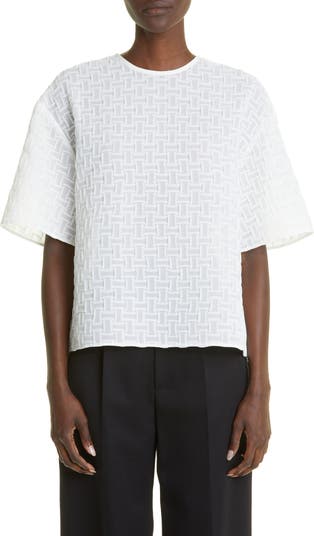PARTOW Seraphine Basket Weave Blouse | Nordstrom