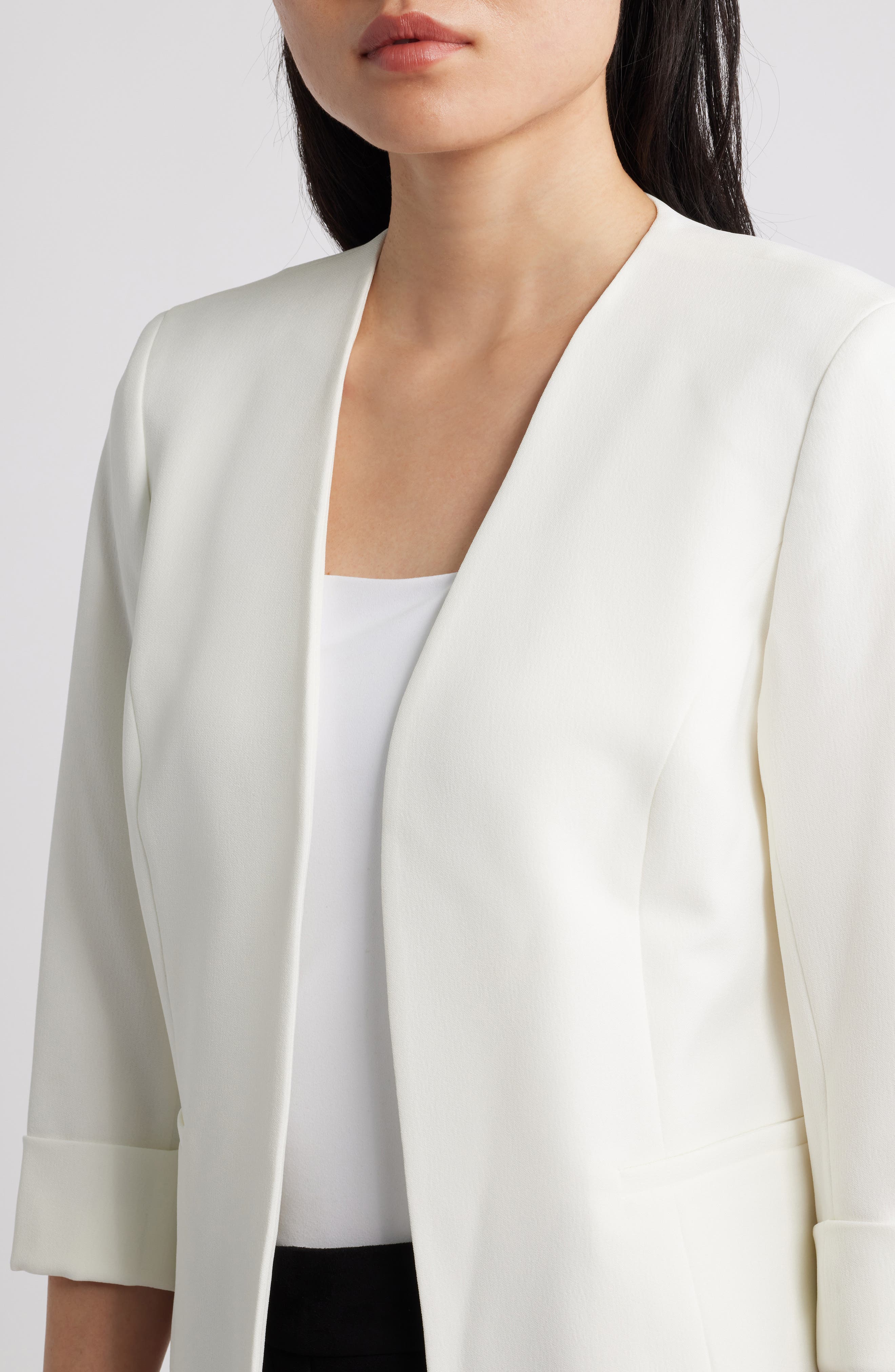 KASPER Stretch Crepe Blazer | Nordstrom