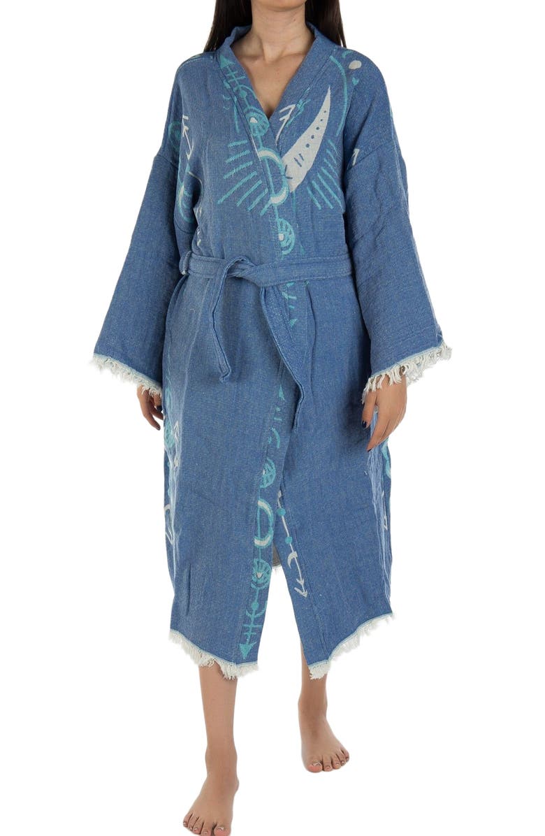 Forever & Always Shoes Luna - Moon Handmade Boho Cotton Kimono | Nordstrom