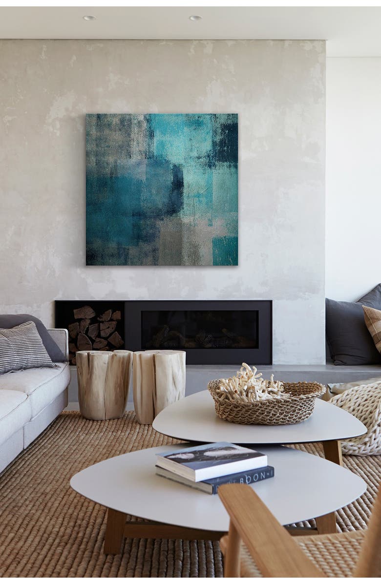 MARMONT HILL Meditation in Blue Painting Print on Wrapped Canvas - 40 ...