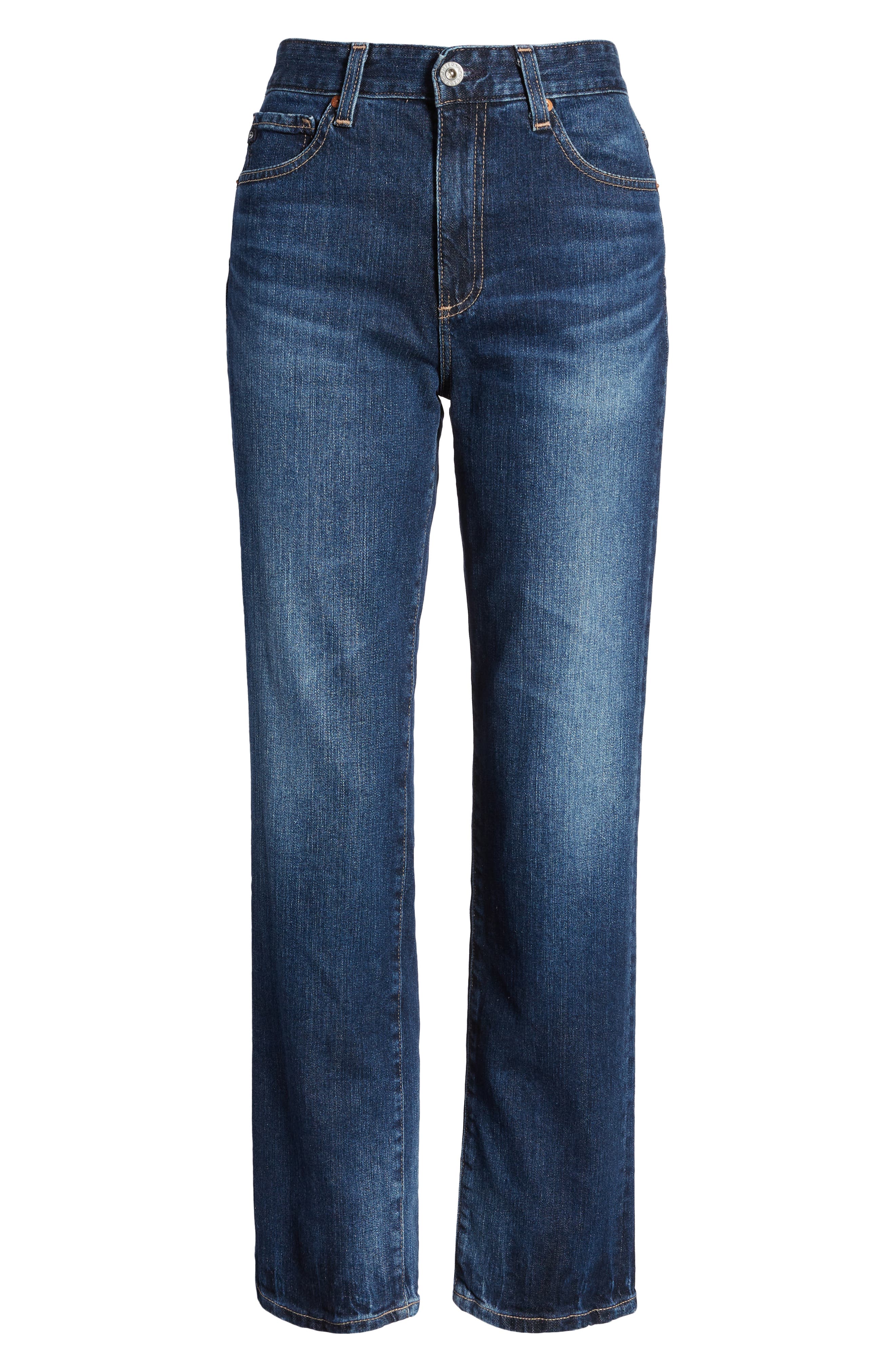 AG Saige High Waist Straight Leg Jeans | Nordstromrack