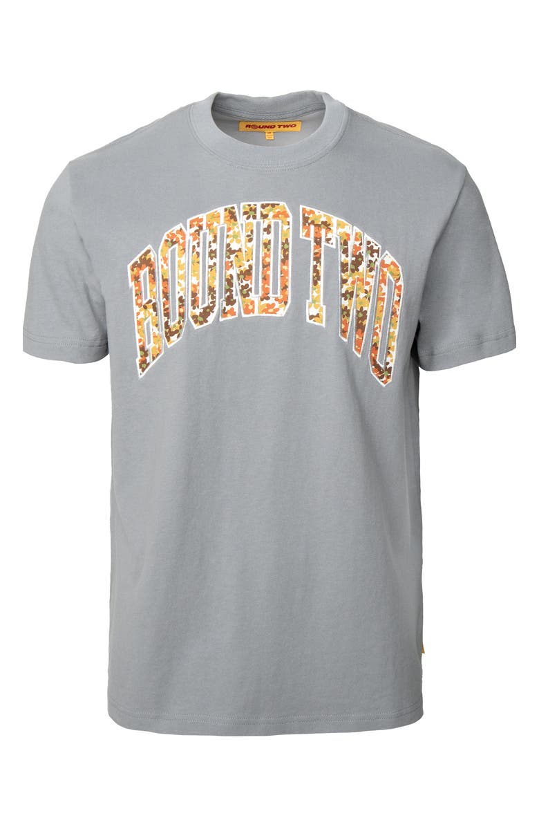 Round Two Floral Arch Logo Graphic T-Shirt | Nordstromrack