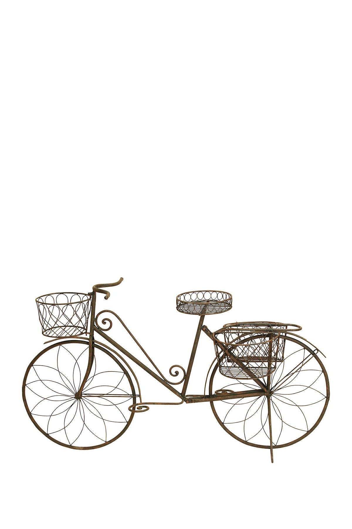 SONOMA SAGE HOME Brown Metal Indoor & Outdoor Scrollwork & Wire Design ...