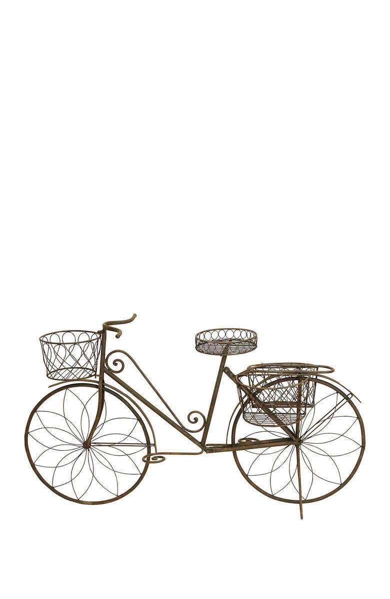 SONOMA SAGE HOME Brown Metal Indoor & Outdoor Scrollwork & Wire Design ...