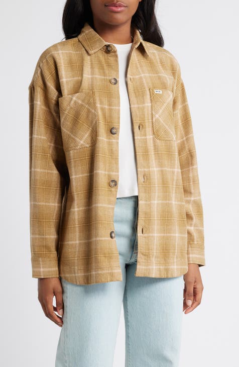 Women's Brown Flannel Shirts | Nordstrom