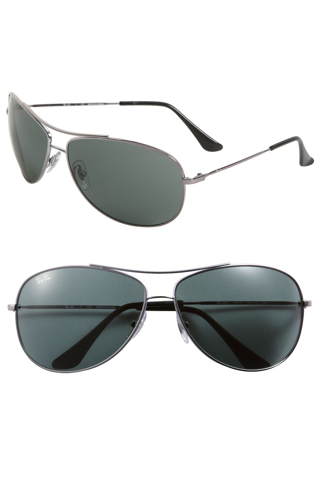 Ray-Ban 'Bubble Wrap' 63mm Aviator Sunglasses | Nordstrom