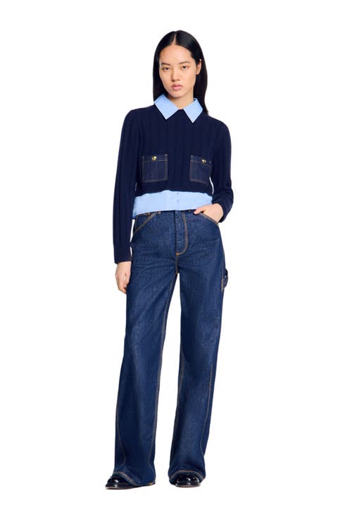 Shop Blue SANDRO Online | Nordstrom Shop Blue SANDRO Online | Nordstrom
