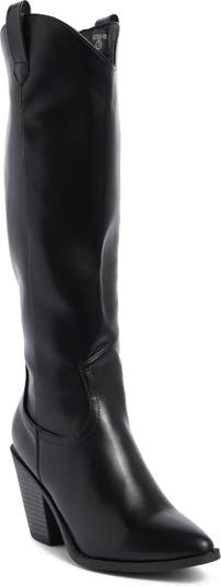 TOP GUY SHOES Cattle Western Knee High Boot (Women) | Nordstromrack