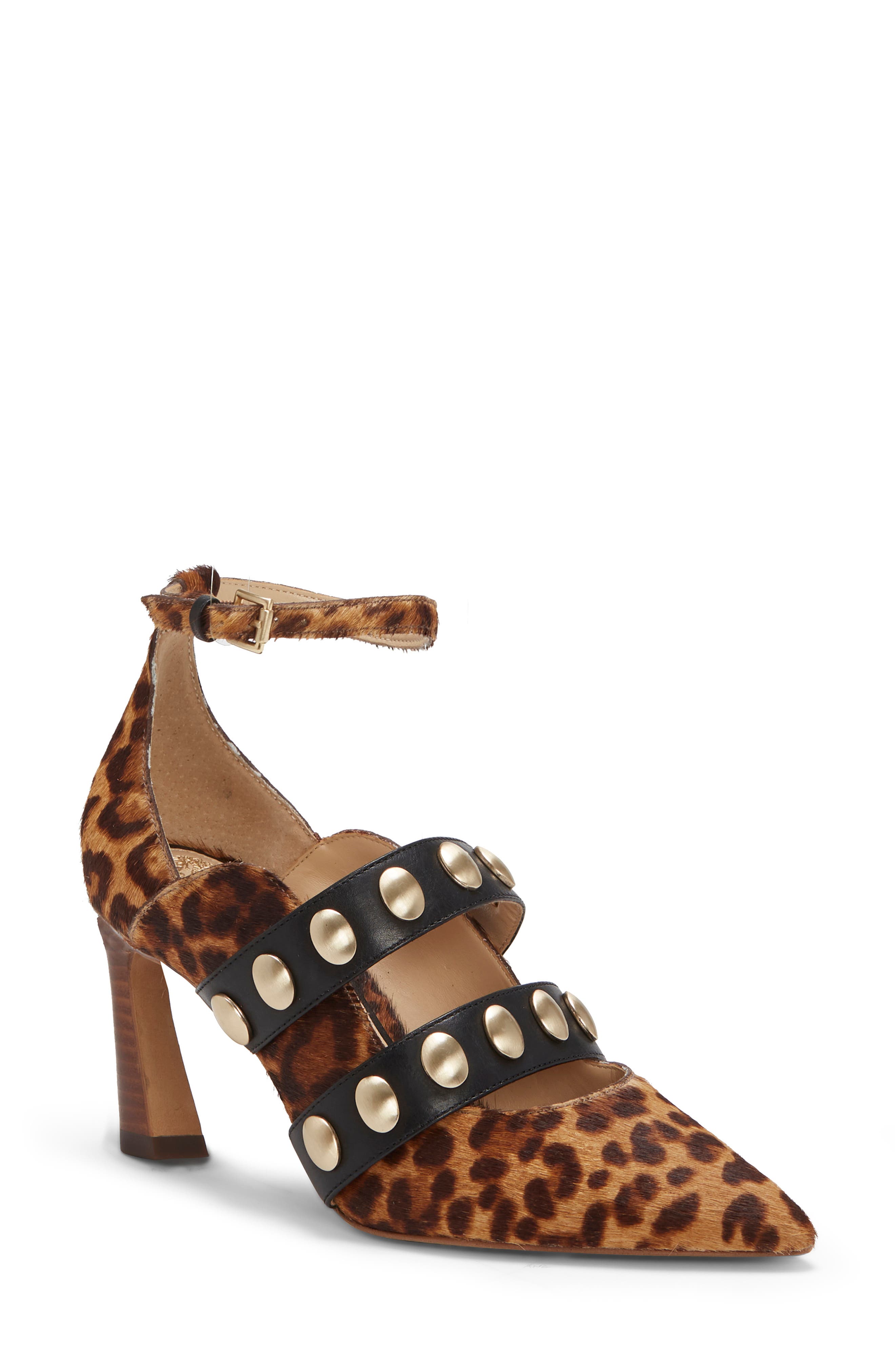 Vince Camuto Krellen Genuine Calf Hair Pointed Toe Pump (Women ...