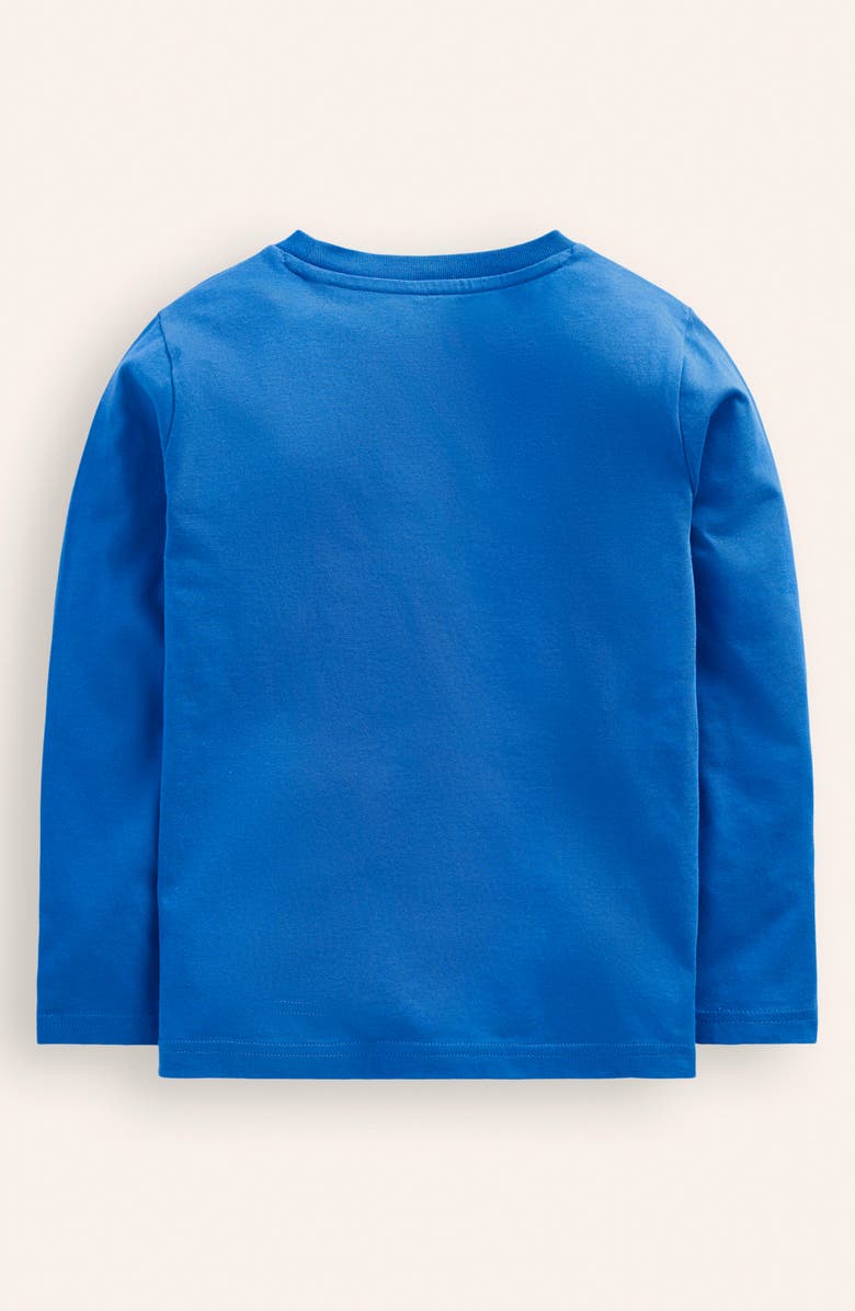 Mini Boden Kids' Arctic Animals Long Sleeve Cotton Graphic T-Shirt ...