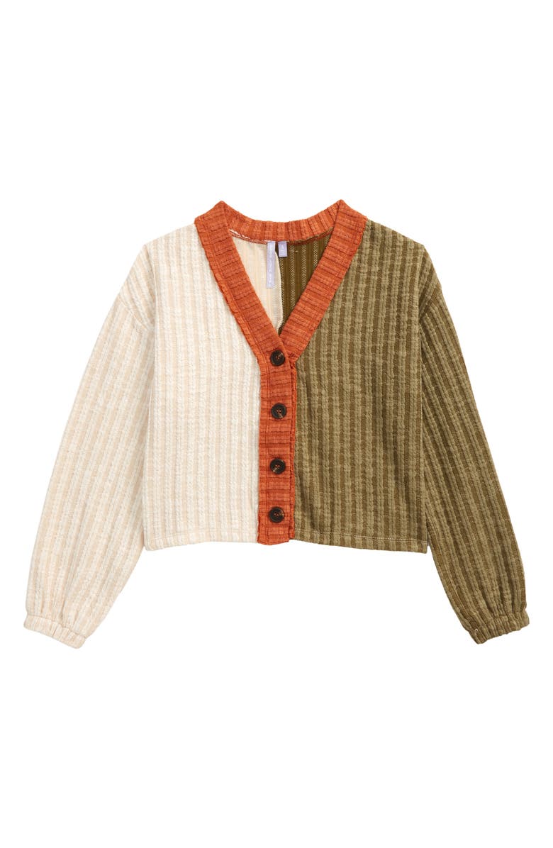 Good Luck Girl Kids' Colorblock Cardigan | Nordstrom