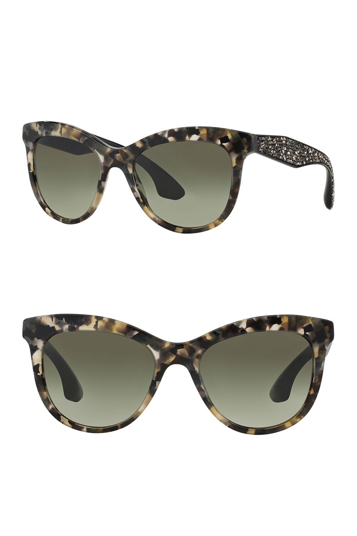 54mm Squared Cat Eye Sunglasses (Women) | Nordstromrack