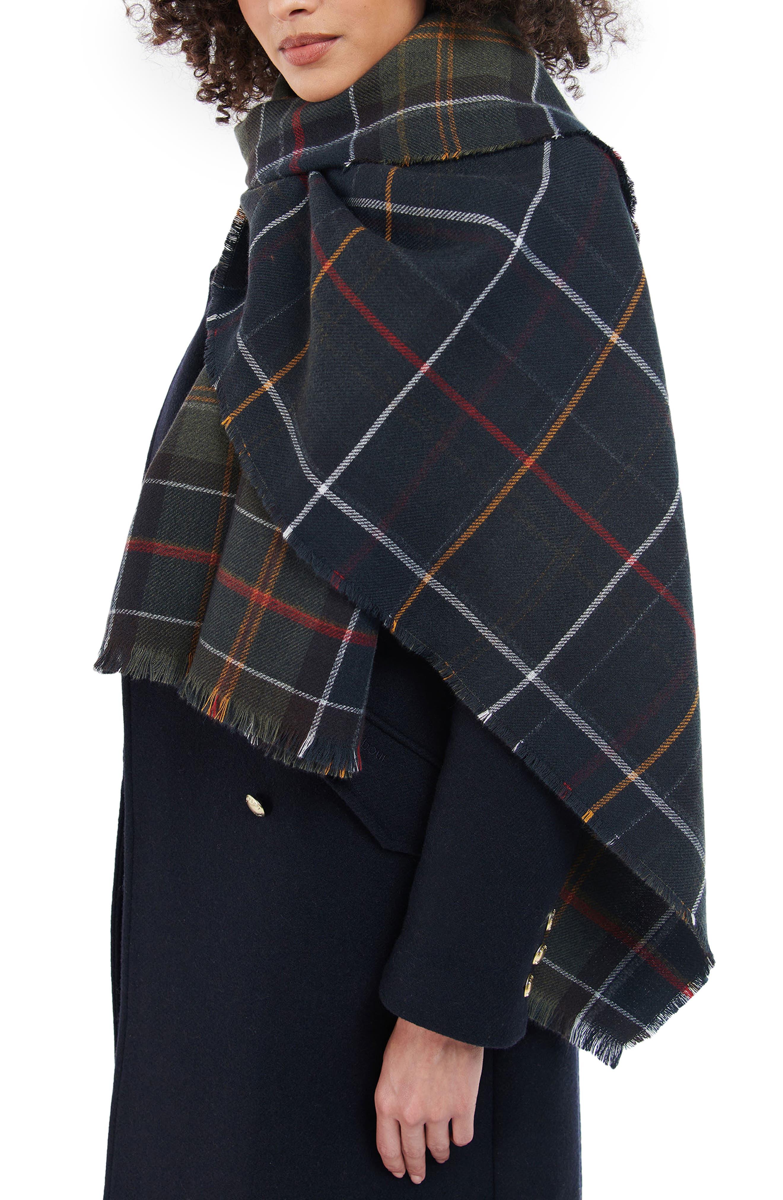 Barbour Montieth Reversible Scarf | Nordstromrack