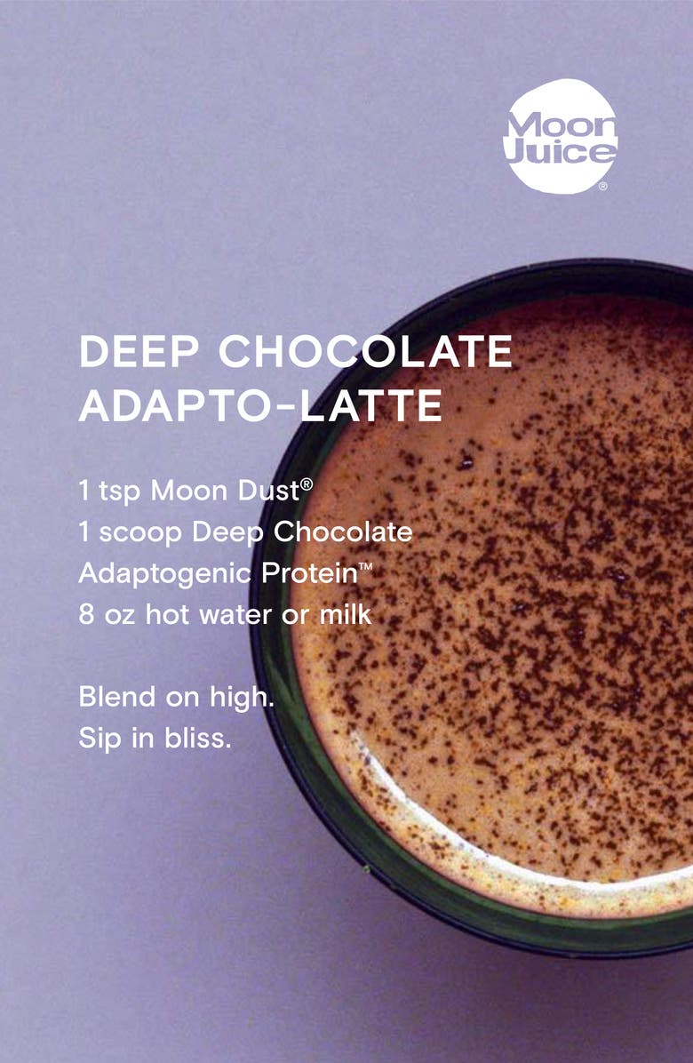 Moon Juice Deep Chocolate Adaptogenic Protein Dietary Supplement ...