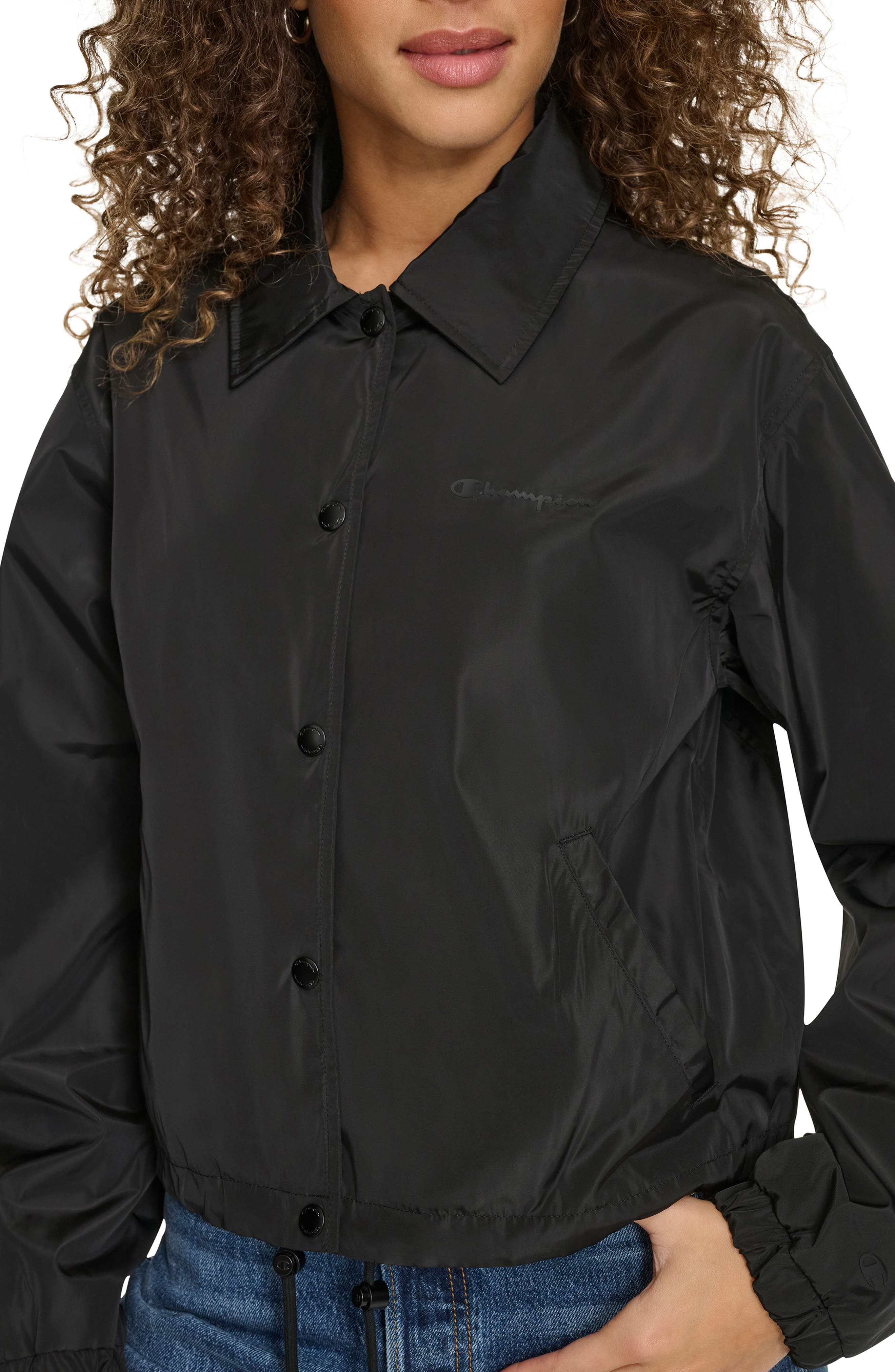 Champion Cropped Coach's Jacket | Nordstromrack