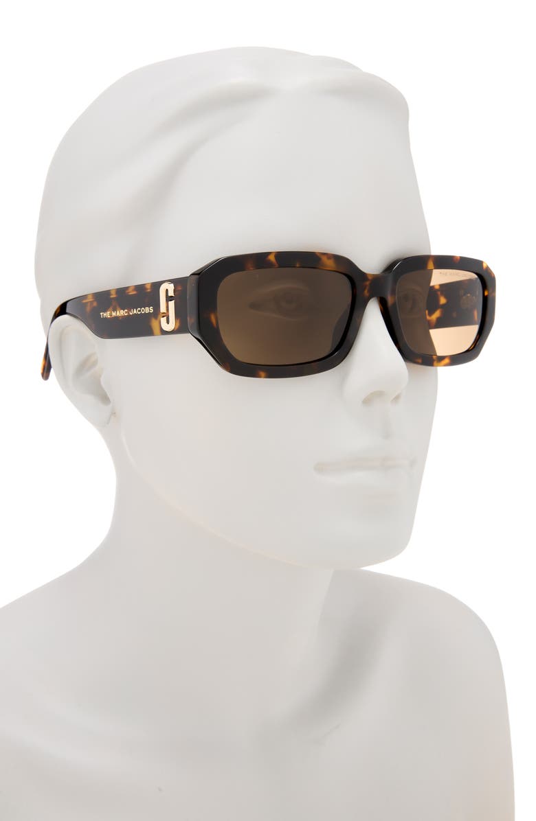 Marc Jacobs 56mm Rectangular Sunglasses | Nordstromrack