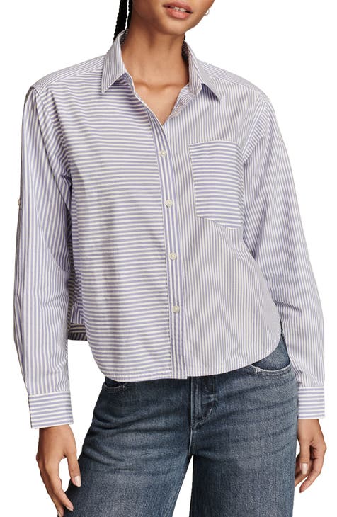 Women's 100% Cotton Button Up Tops | Nordstrom