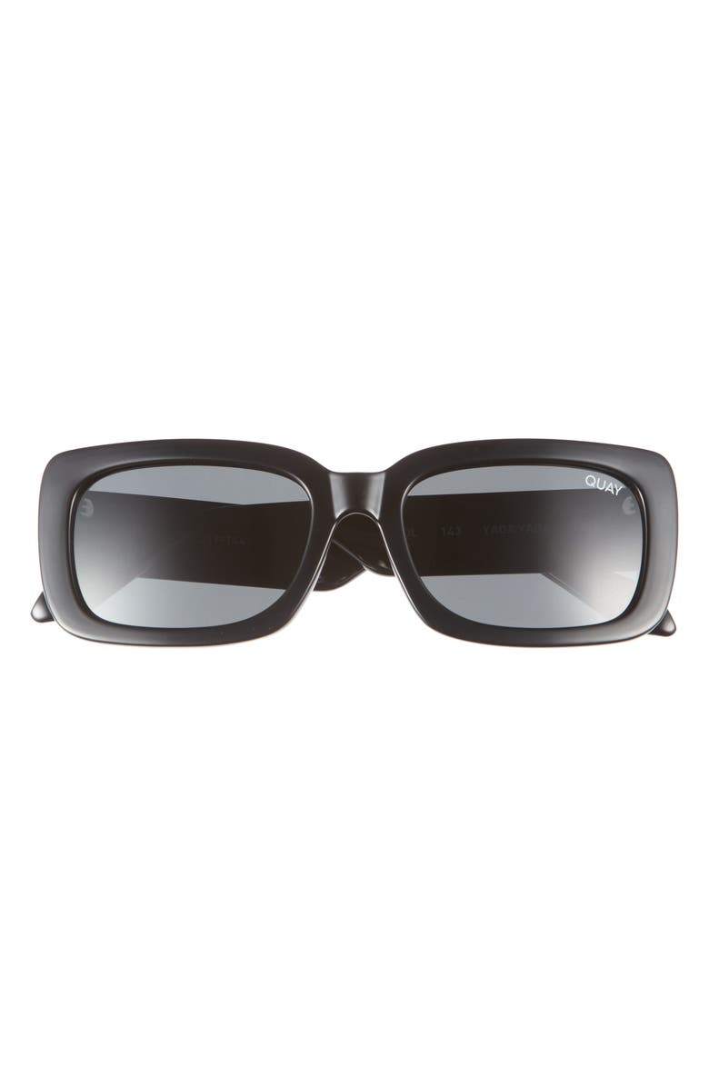 QUAY Yada Yada 55mm Polarized Rectangular Sunglasses | Nordstromrack