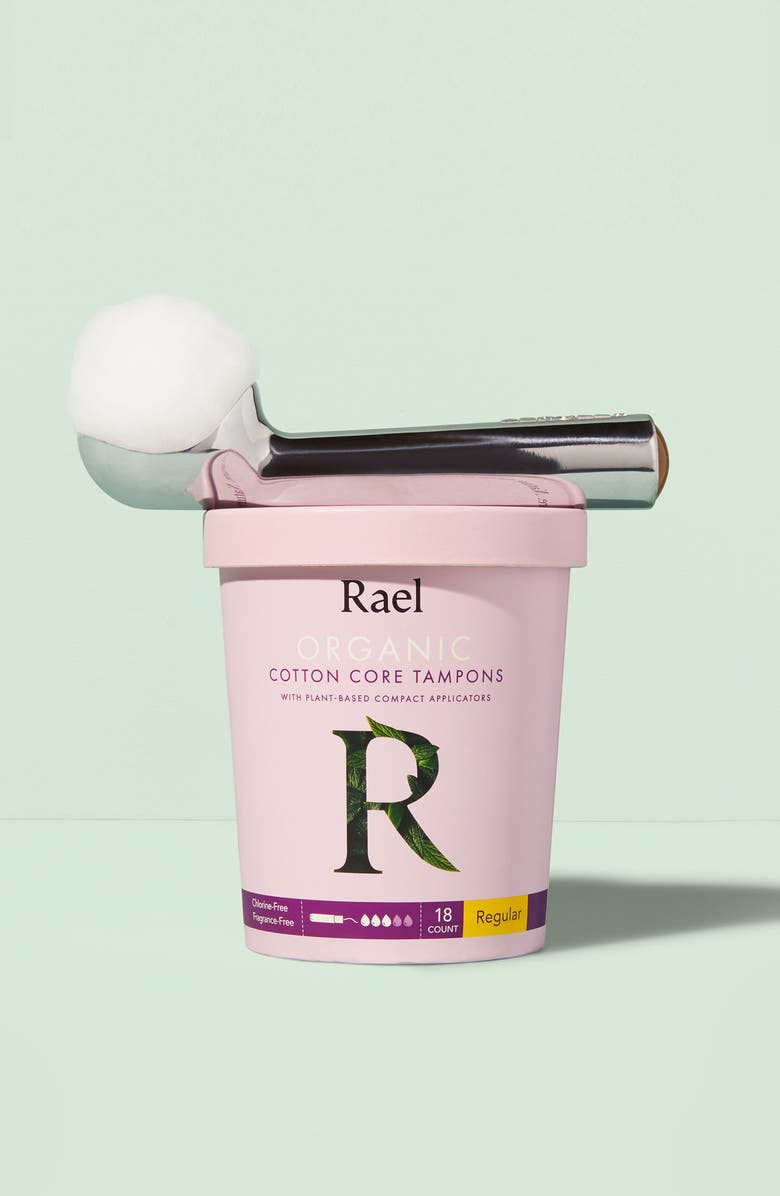 Rael Regular Organic Cotton Core Tampons | Nordstrom