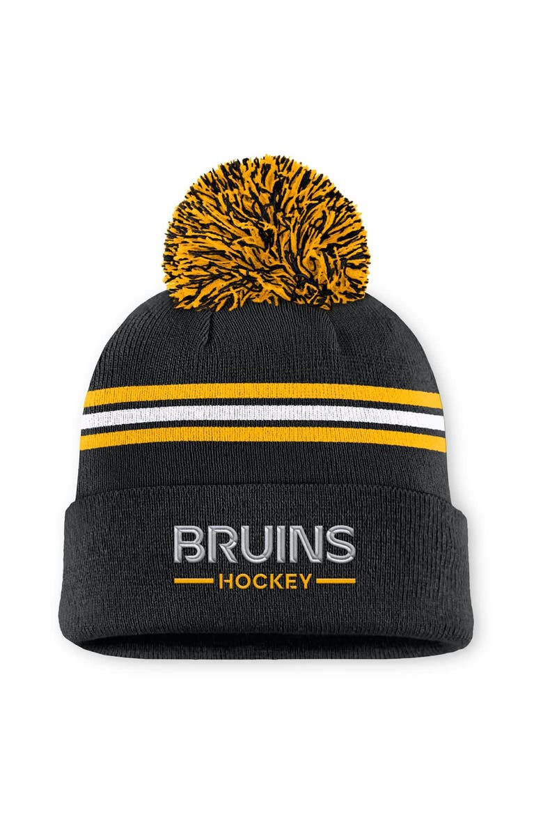 FANATICS Women's Fanatics Black Boston Bruins Authentic Pro Rink Cuffed ...