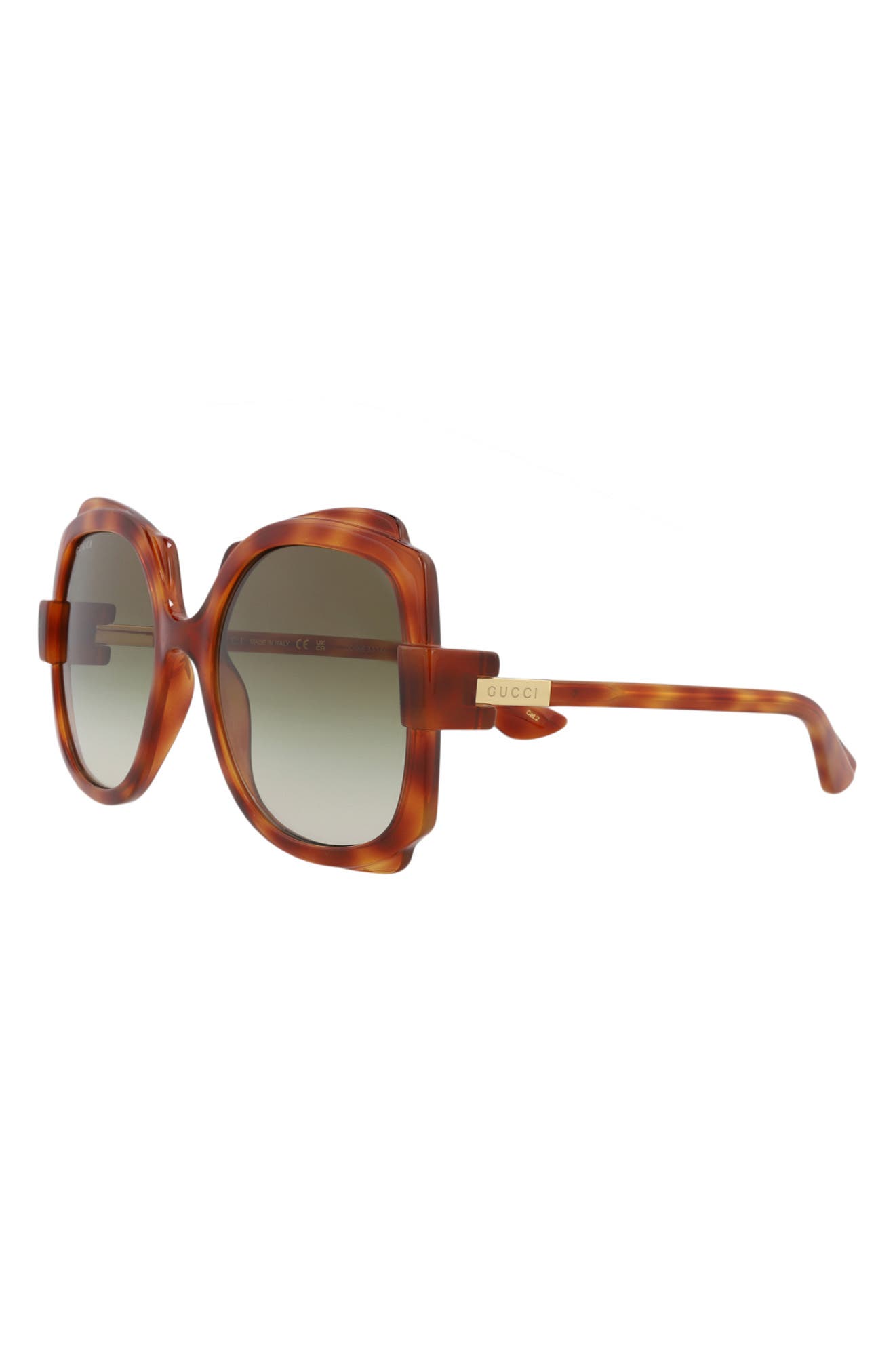 Gucci 57mm Butterfly Sunglasses | Nordstromrack
