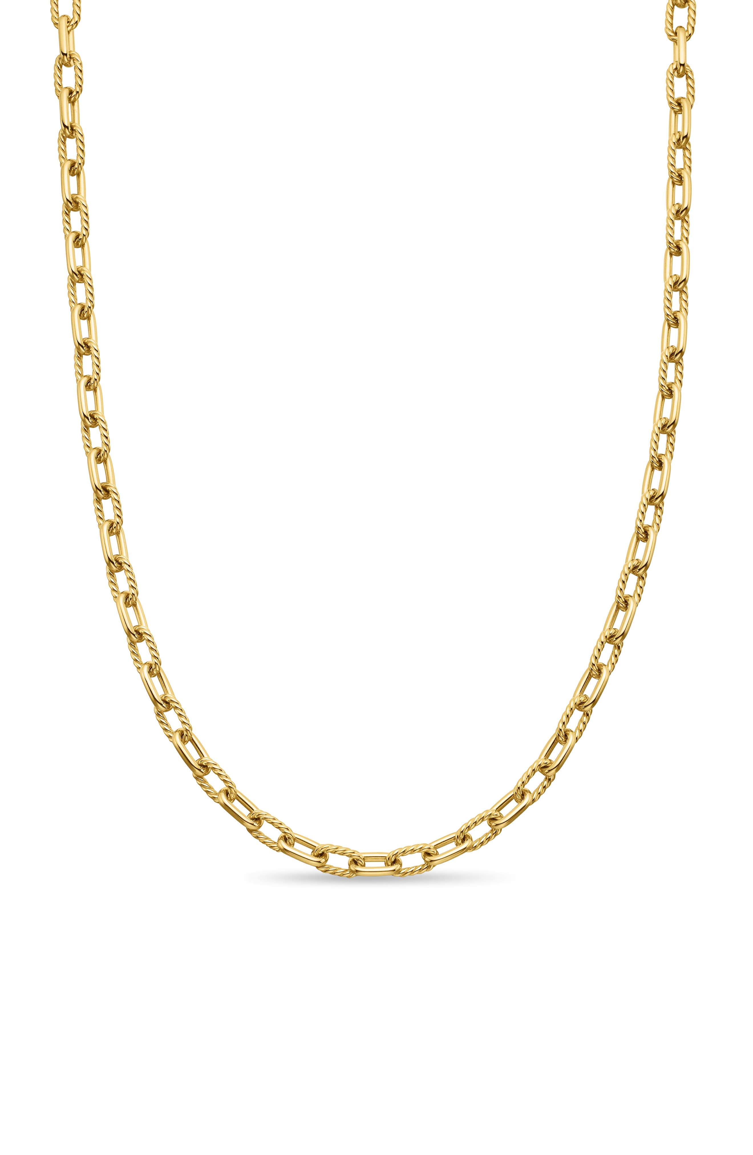 David Yurman DY Madison® Chain Necklace in 18K Yellow Gold, 6mm | Nordstrom