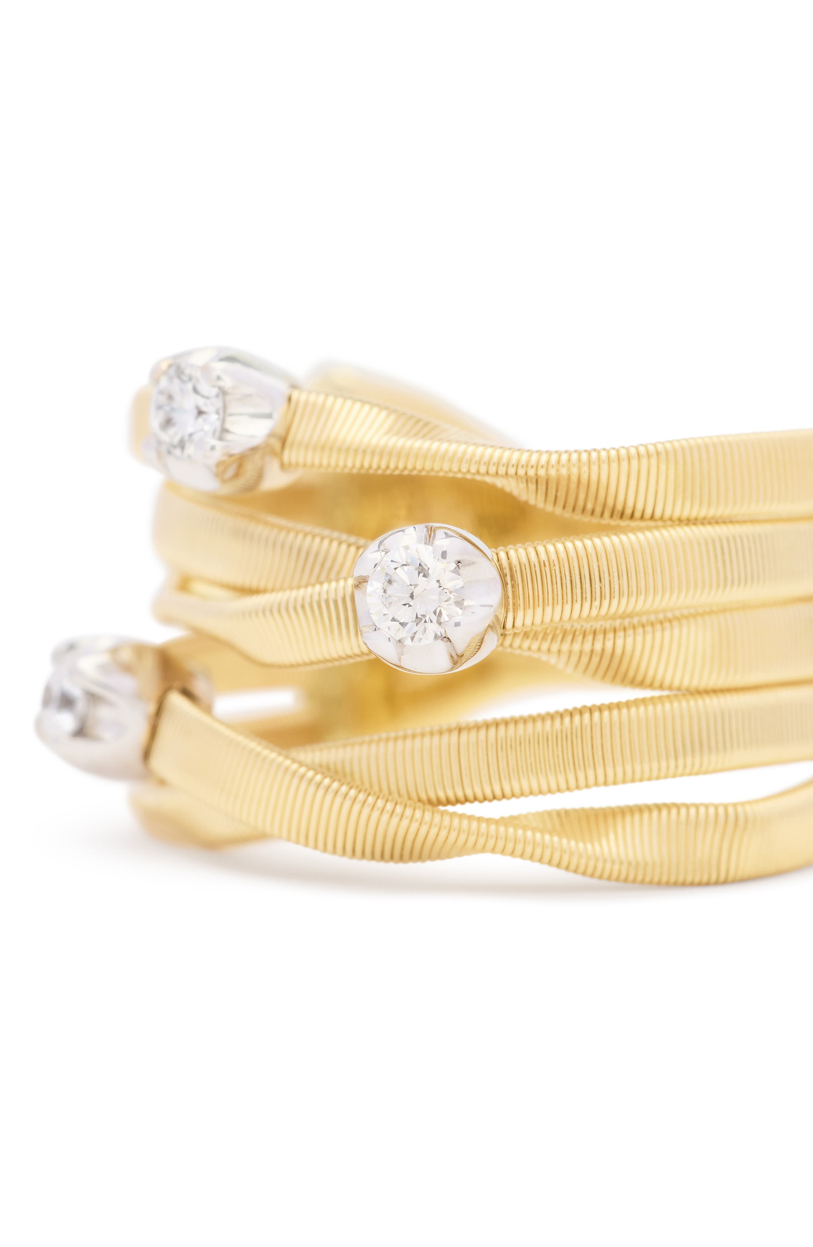 Marco Bicego Marrakech Diamond Stack Coil Ring (Women) | Nordstrom