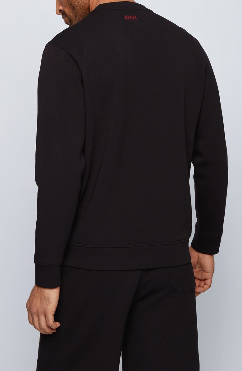 BOSS x NBA Men's Miami Heat Logo Sweatshirt | Nordstromrack