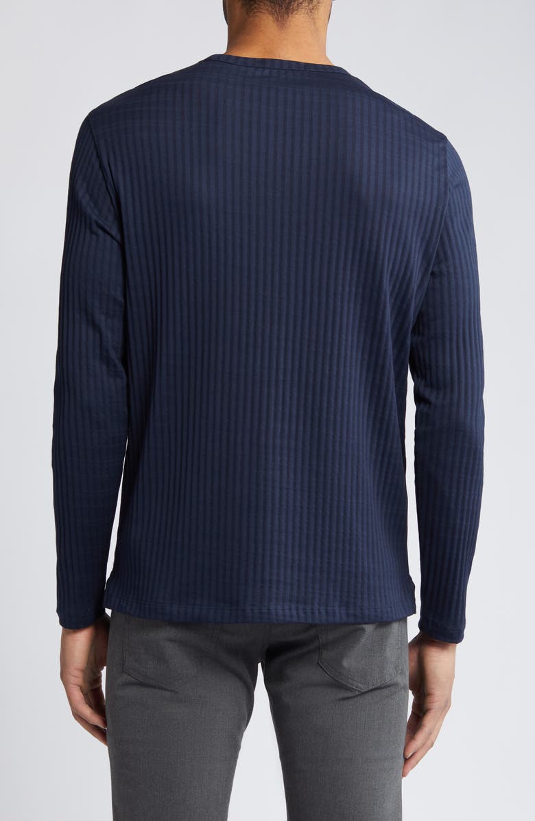 Robert Barakett Mozart Jacquard Long Sleeve Cotton T-Shirt | Nordstromrack