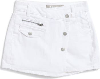 Tractr Kids' Overlap Button-Up Skort | Nordstromrack