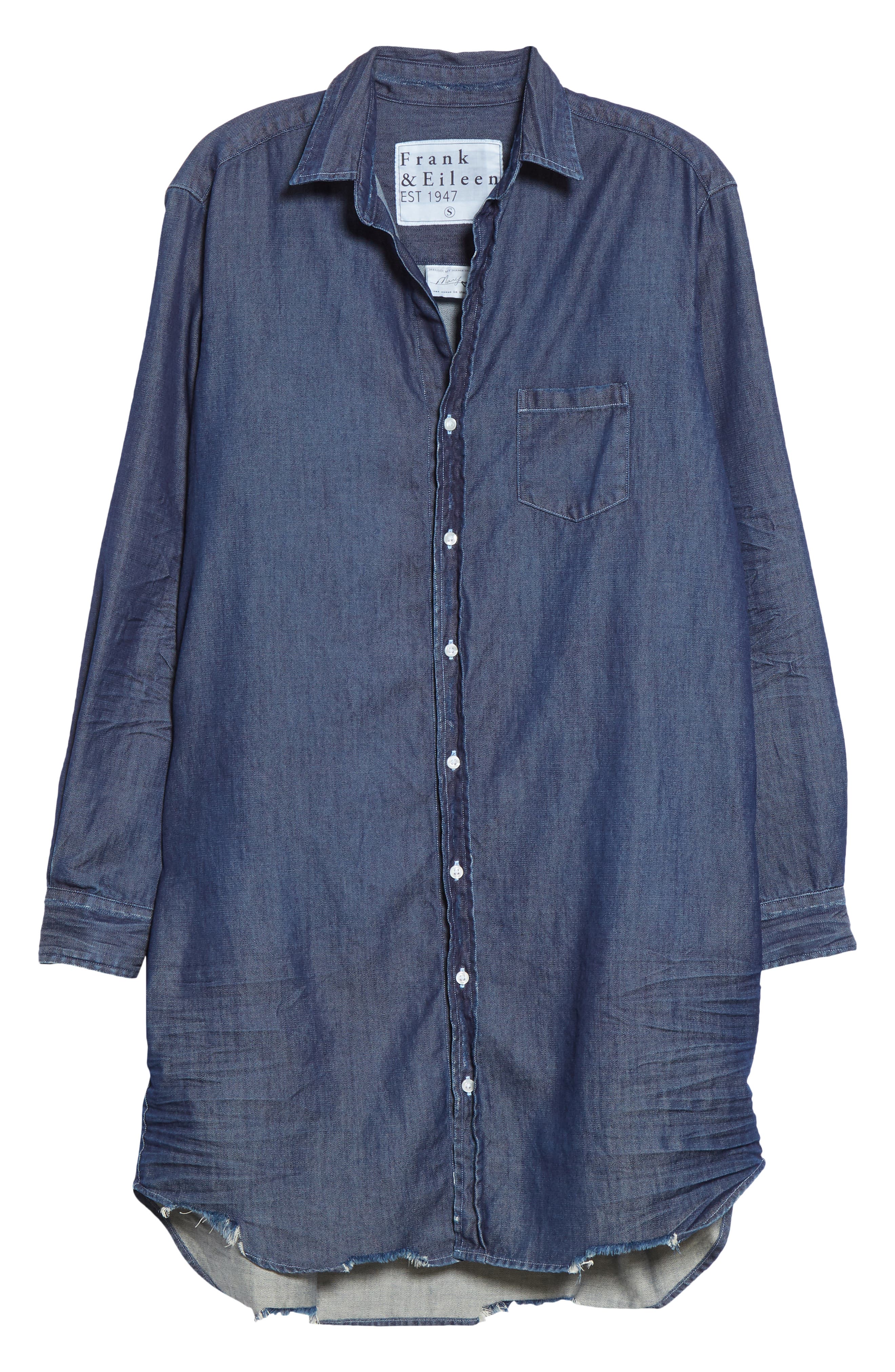Frank & Eileen Mary Long Sleeve Famous Denim Shirtdress | Nordstrom