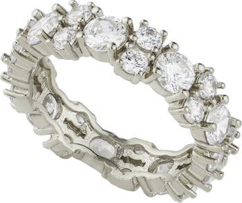 CZ by Kenneth Jay Lane CZ Eternity Band Ring | Nordstromrack