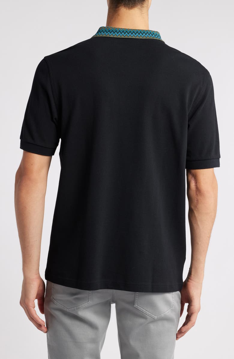 Fred Perry Jacquard Collar Polo Shirt | Nordstrom