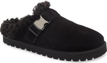 Moncler Mon Faux Shearling Mule (Women) | Nordstrom