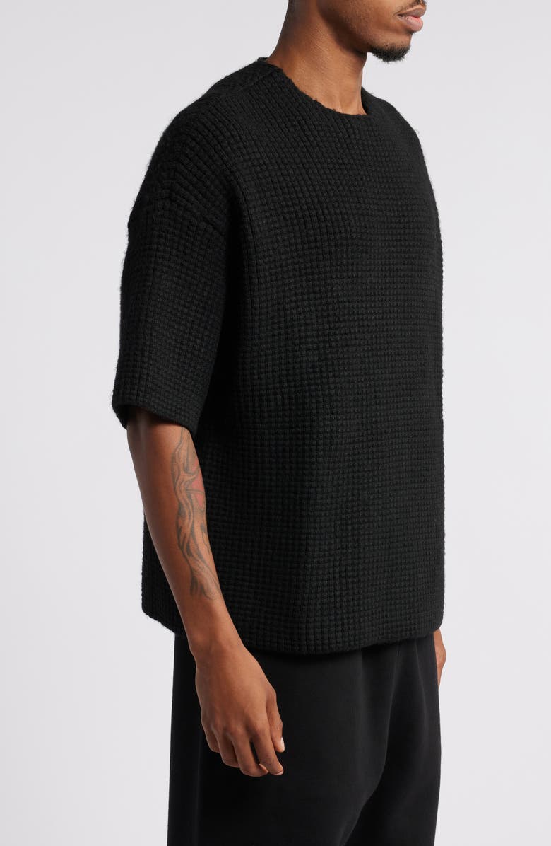 Fear of God Essentials Gender Inclusive Heavy Waffle Knit Sweater ...