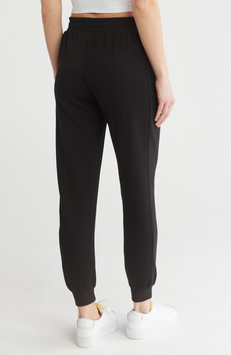 Jessica Simpson Soft Luxe Mixed Media Joggers | Nordstromrack