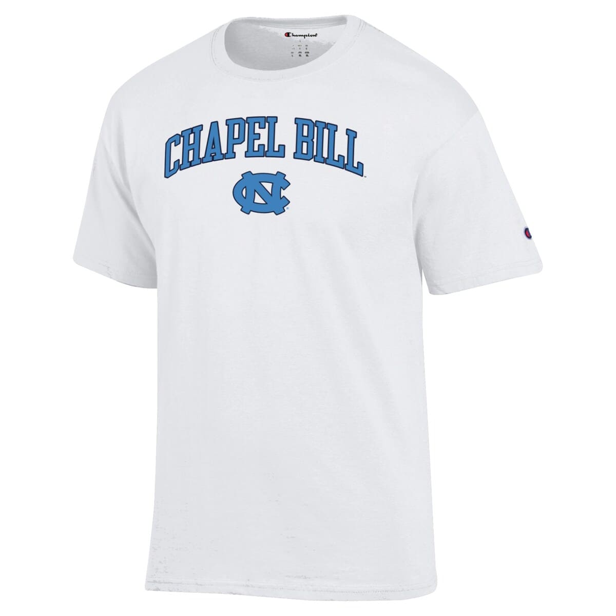 Champion Men's Champion White North Carolina Tar Heels Chapel Bill T ...