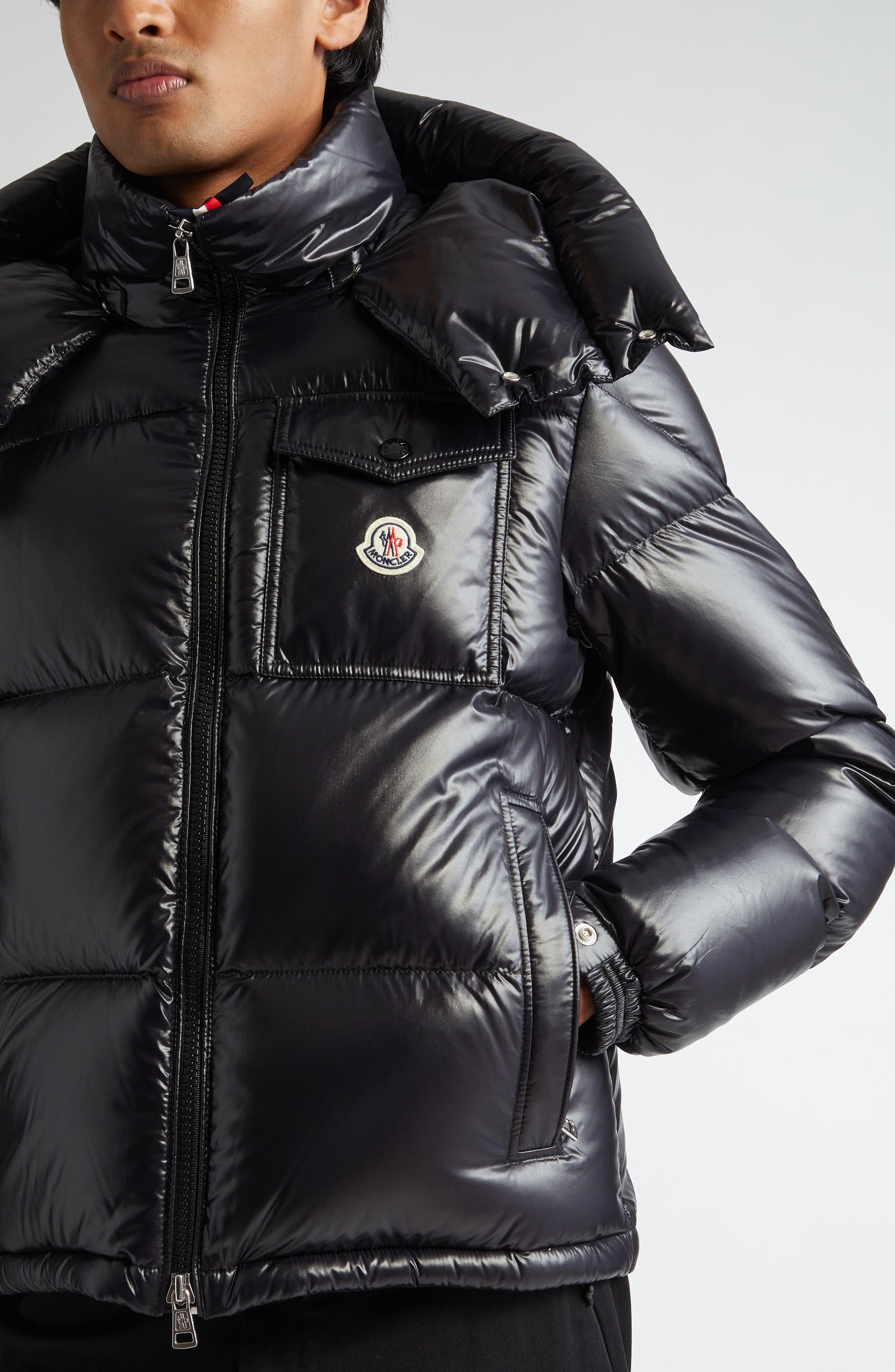 Moncler Montbeliard Short Down Jacket | Nordstrom