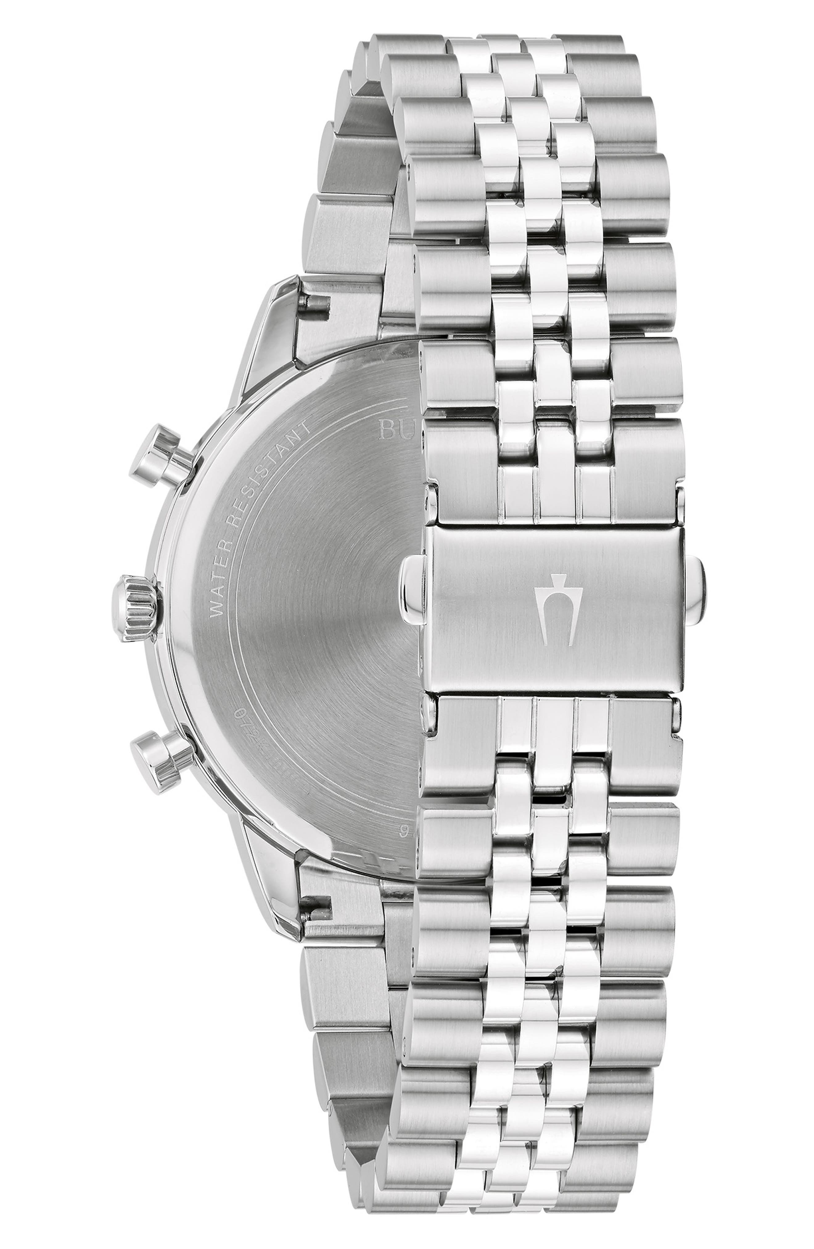 BULOVA Bracelet Strap Chronograph Watch, 41m | Nordstromrack