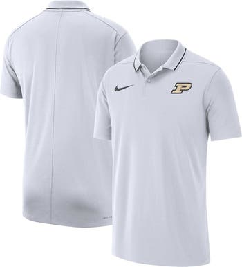 Nike Men's Nike White Purdue Boilermakers 2023 Coaches Performance Polo ...