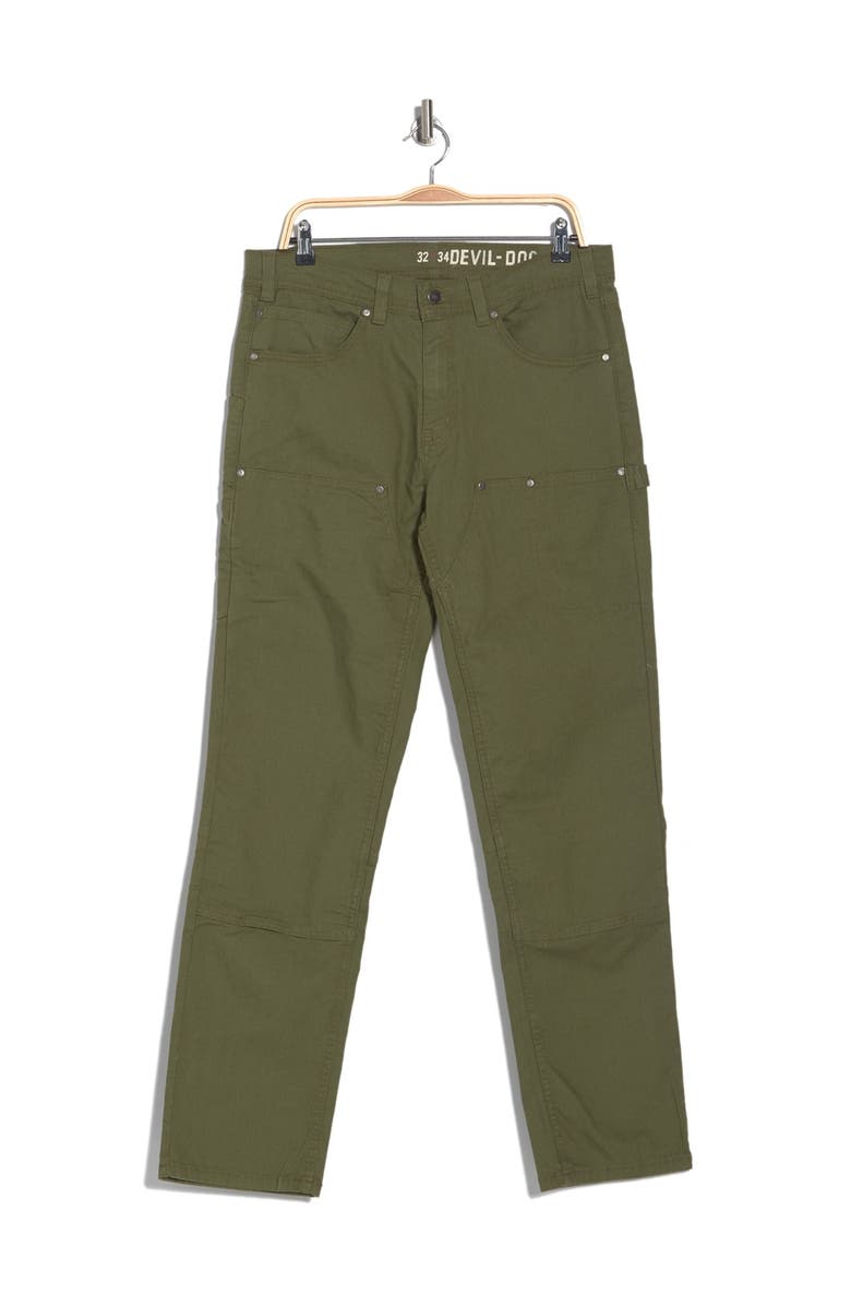 Devil-Dog Dungarees Stretch Canvas Carpenter Pants - Inseam 30"-34 ...