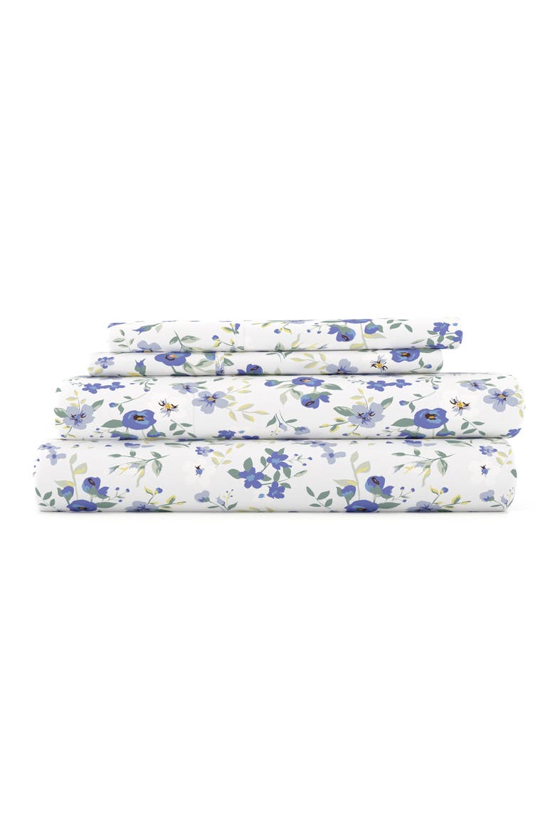 Premium Ultra Soft Blossoms Pattern 4-Piece Bed Sheets Set | Nordstromrack
