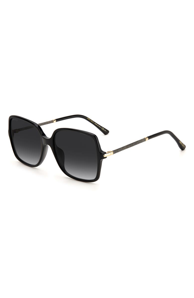 Jimmy Choo Eppie 57mm Gradient Square Sunglasses | Nordstromrack