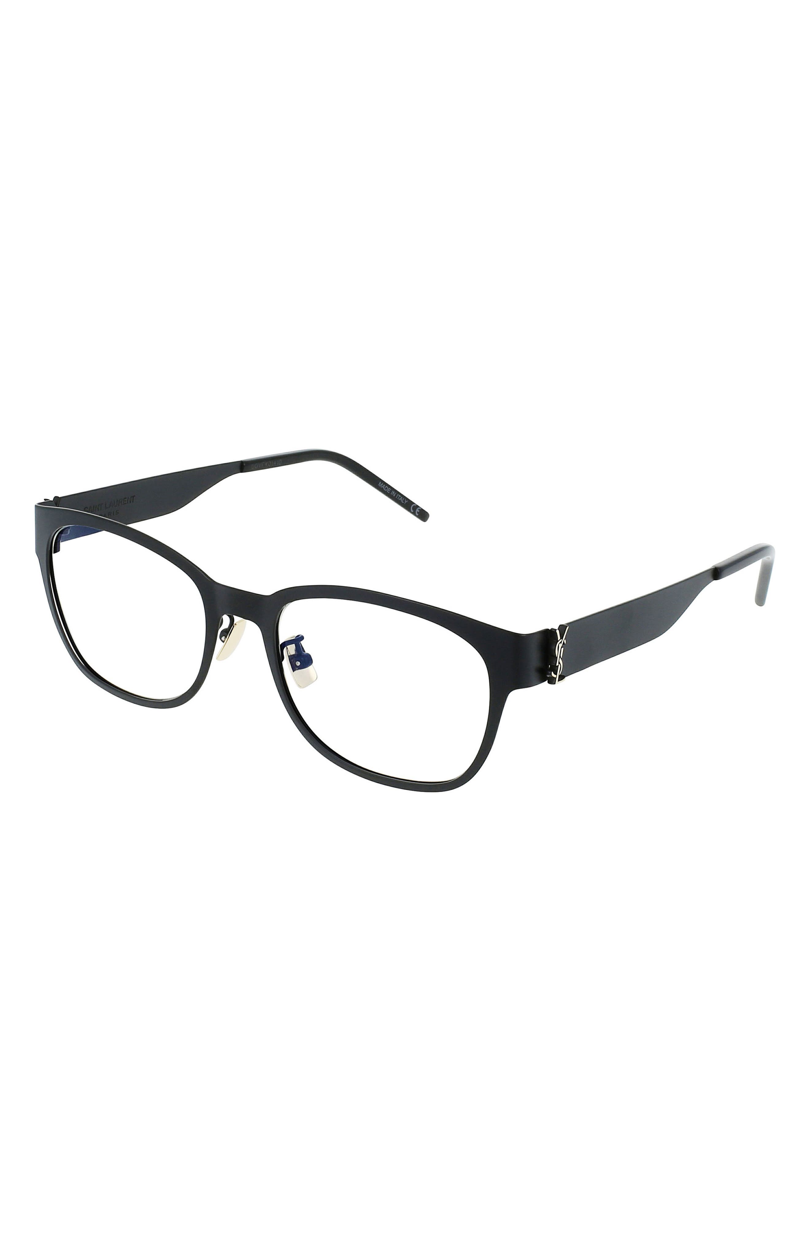 Saint Laurent 55mm Square Optical Frames | Nordstromrack