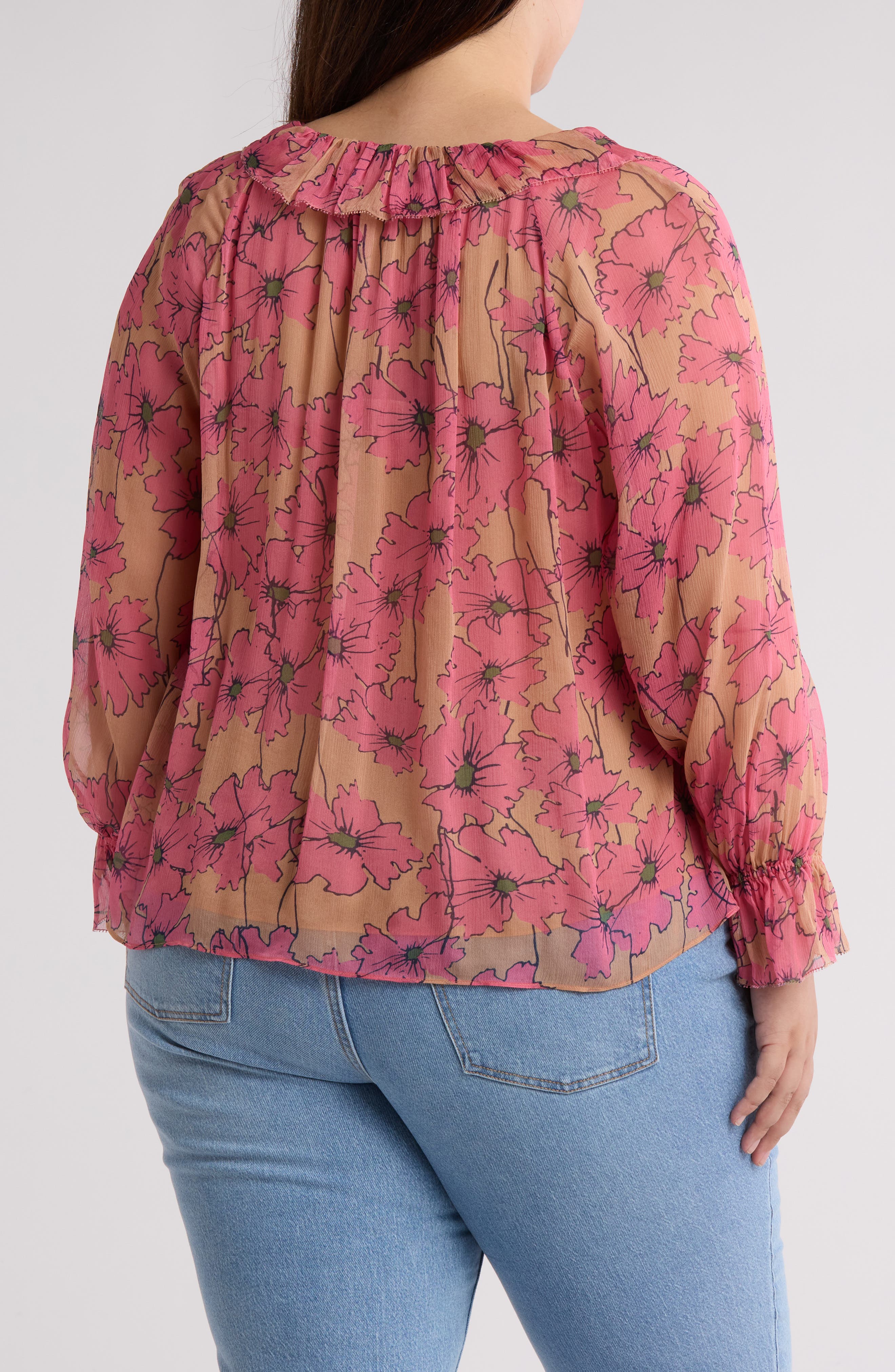 Joie Veron Floral Silk Top | Nordstromrack
