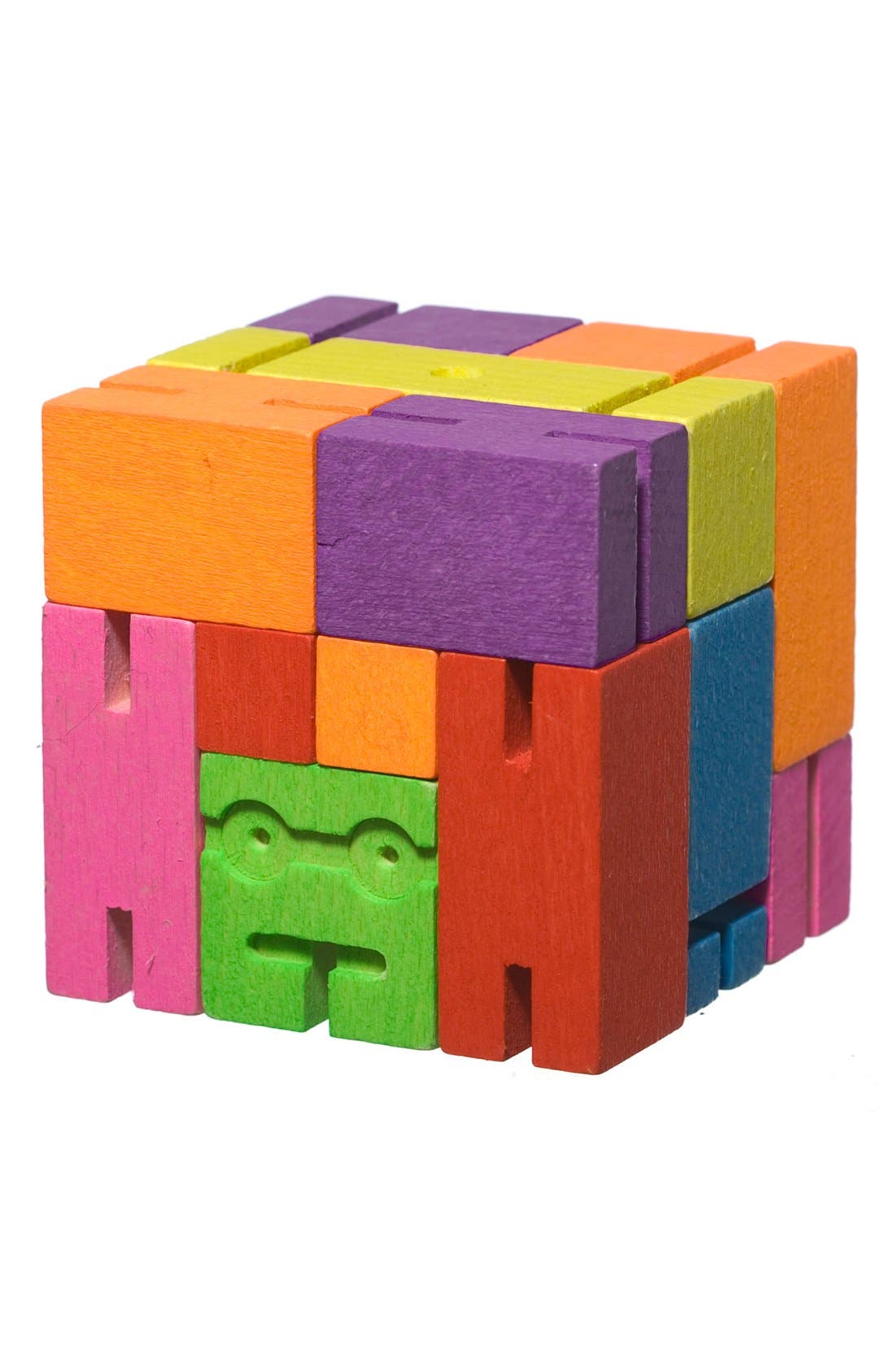 Areaware Medium Cubebot Wooden Robot Toy | Nordstrom