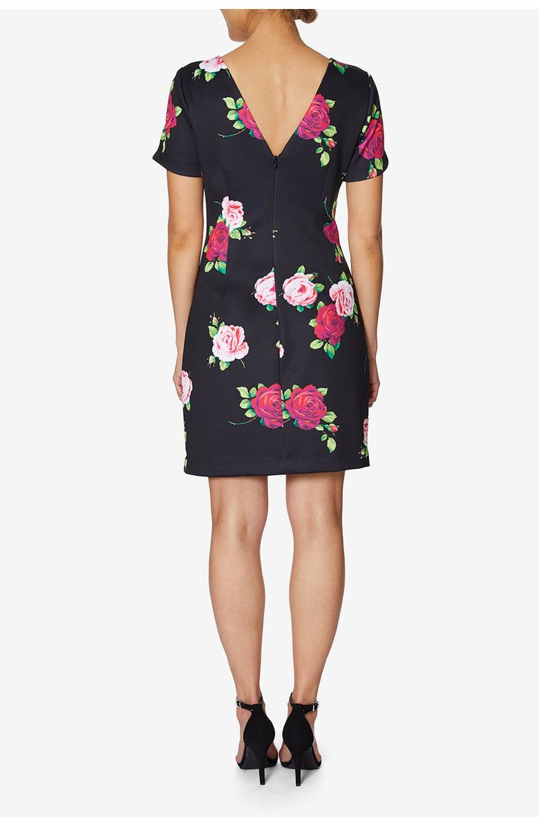 Betsey Johnson Floating Roses Scuba Dress | Nordstromrack